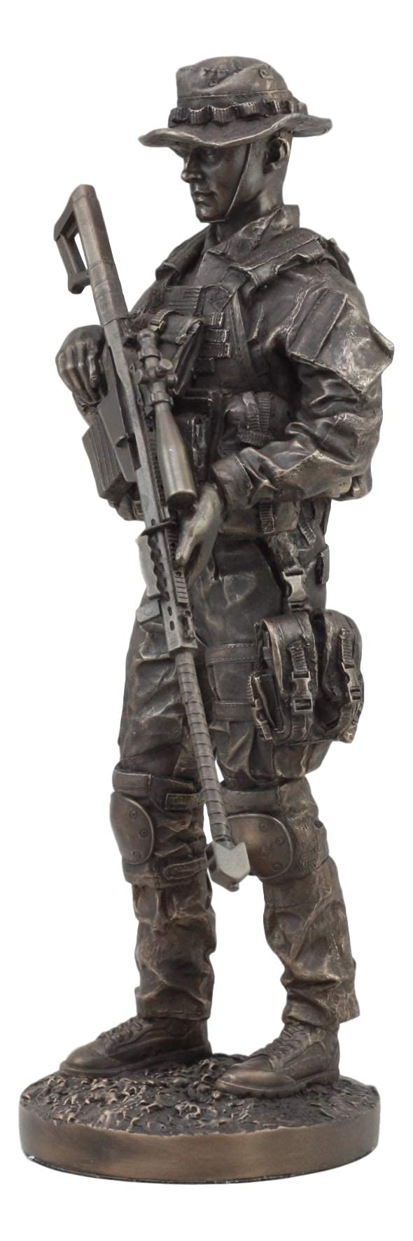 Buy Ebros Gift Large Modern Military Marine Sniper Soldier Statue 13 ...