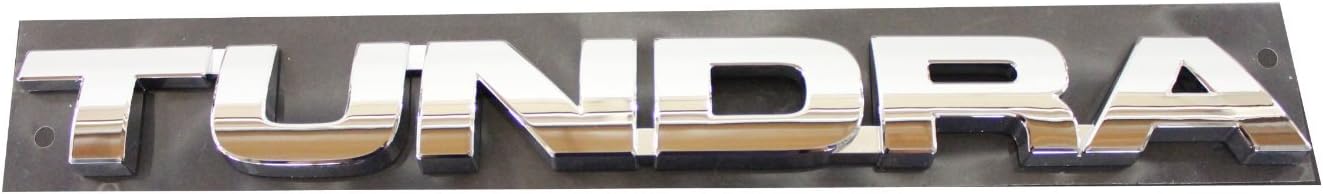 Amazon.com: OEM TOYOTA TUNDRA BLACK-OUT SOLID EMBLEM SET OF 4 75471 ...