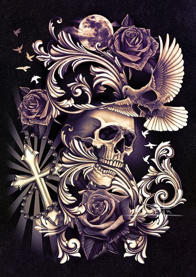 Rose Filigree Tattoo