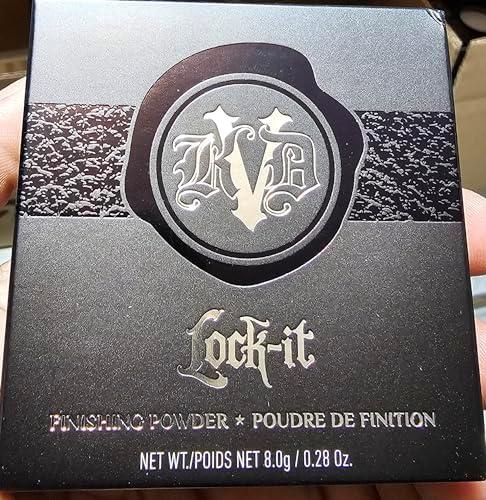 Amazon.com : KVD Beauty Lock-It Refillable Mattifying Pressed Finishing ...