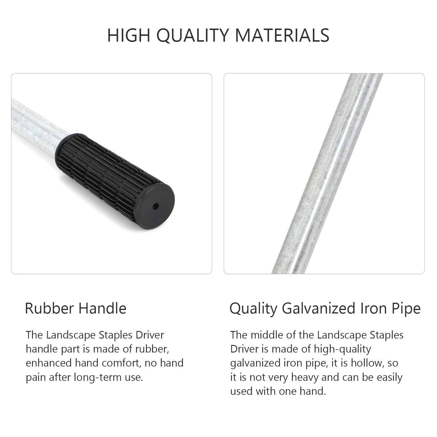 Snapklik.com : Landscape Staples Driver, 39 Sod Staple Driver, Garden ...