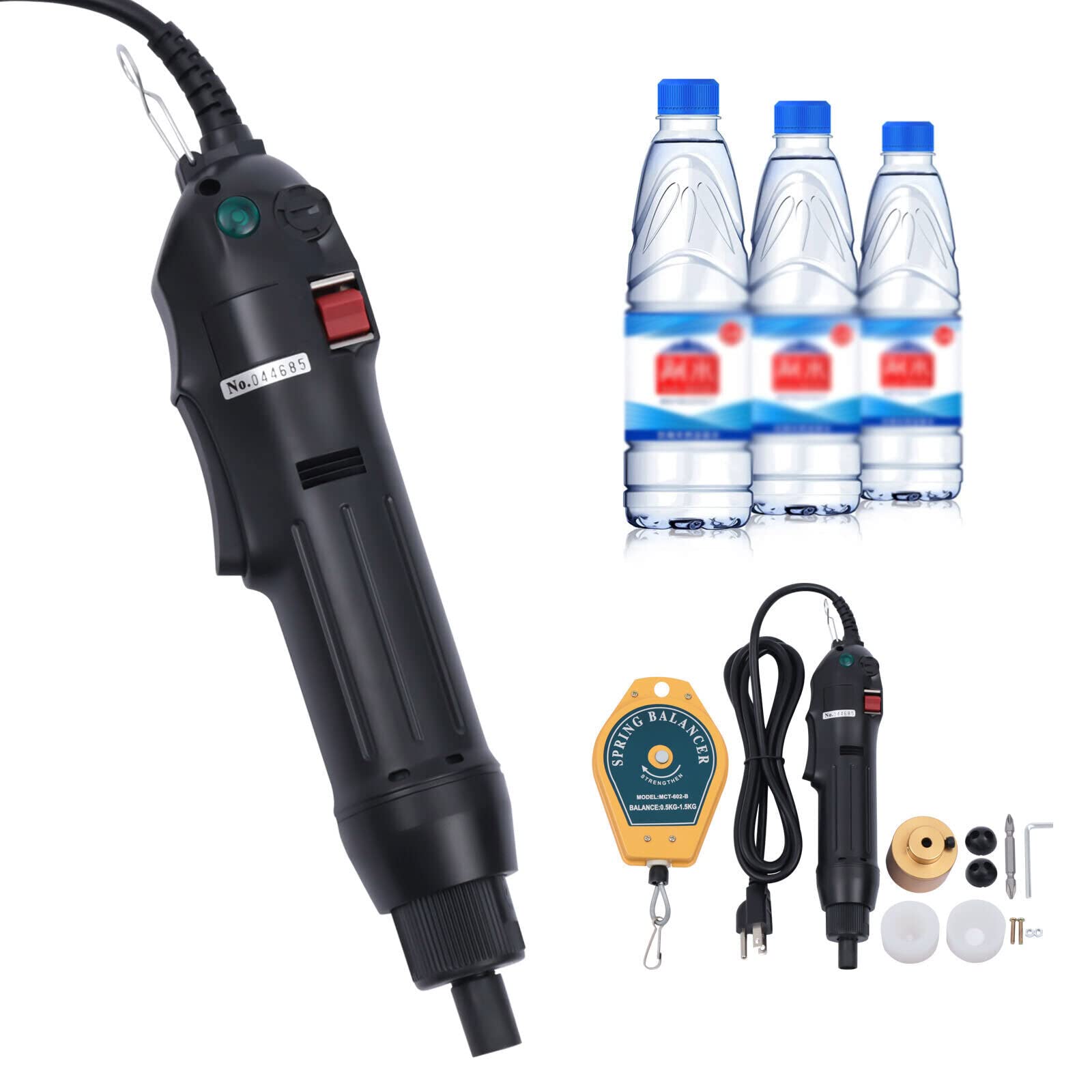 Buy Electric Bottle Capper 10mm-30mm Automatic Bottle Capping Sealer ...