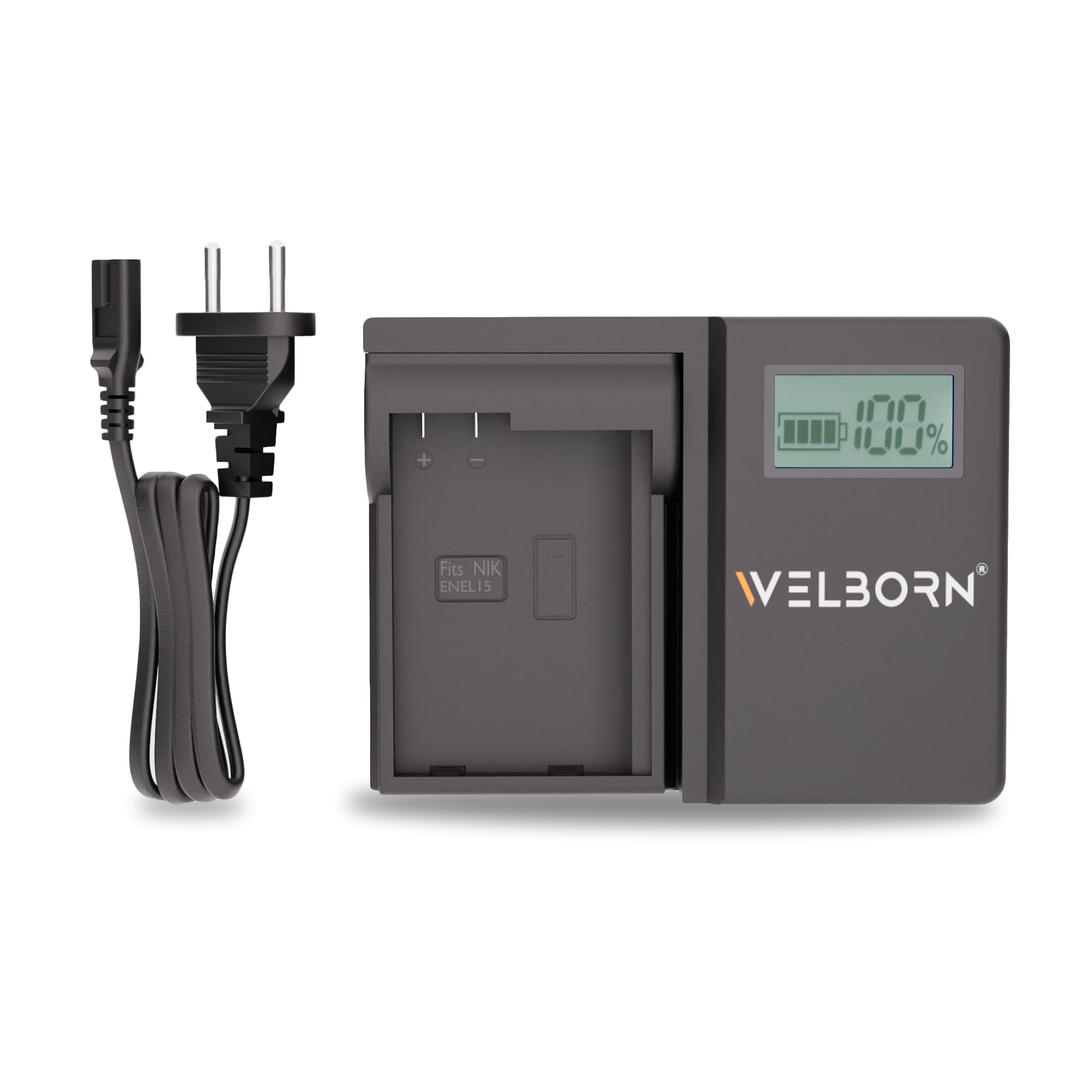 Buy WELBORN LCD Camera Battery Charger for Nikon Camera Battery EN-EL15 ...