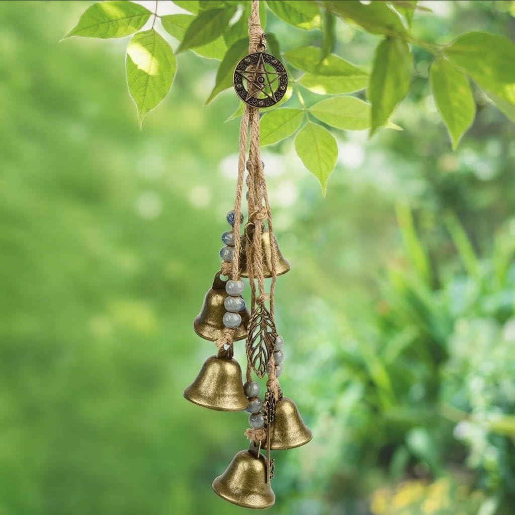 Amazon.com : Witch Bells Garden Wind Chime, 33 mm Wind Chime Garden ...