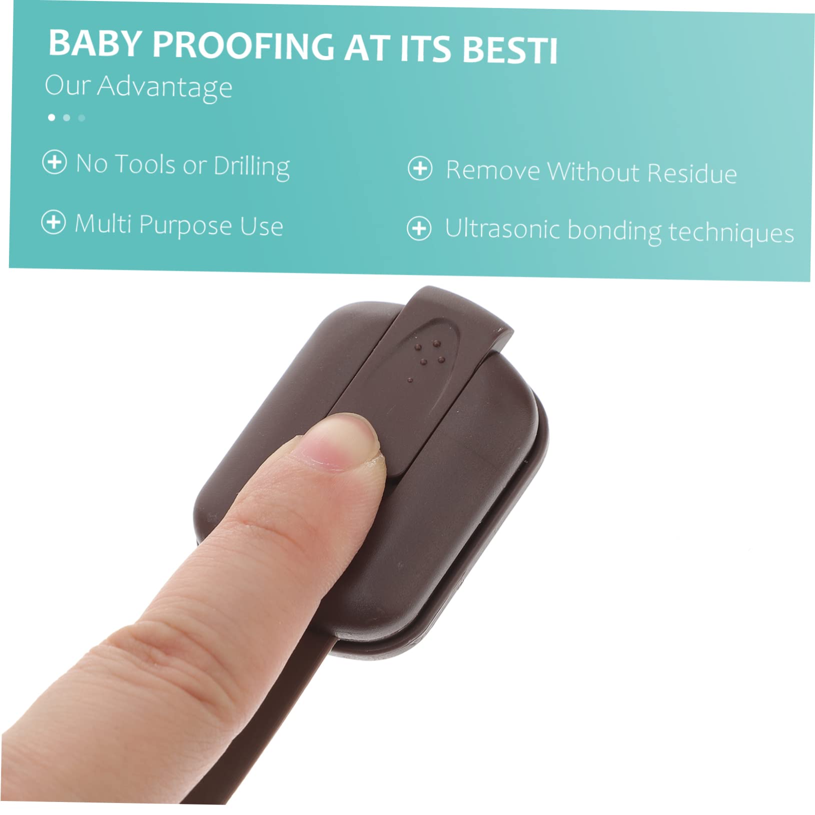 Snapklik.com : 4pcs Drawer Lock Baby Guard Locks Baby Security Straps ...