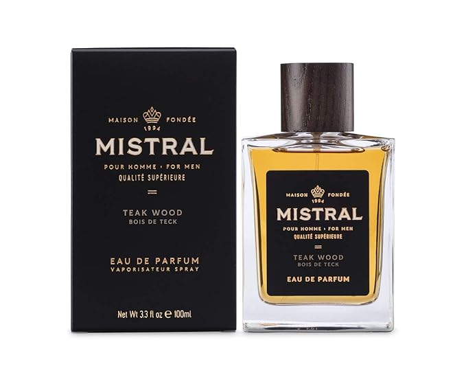 Amazon.com : Mistral Men's Cologne, Teak Wood, 3.4 Ounces : Beauty ...