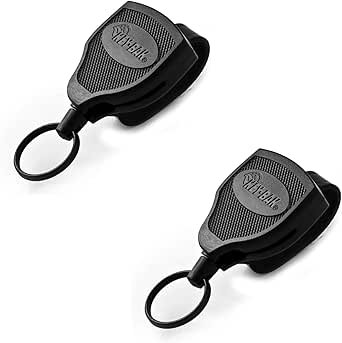 Amazon.com: KEY-BAK SUPER48 Locking Retractable Keychain, Durable ...