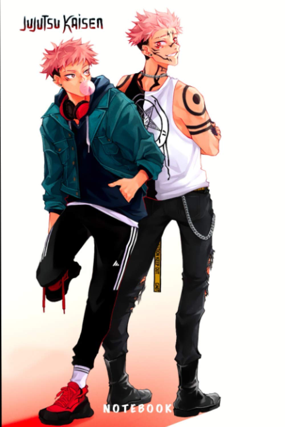 Jujutsu Kaisen Notebook Composition Notebook Journal And Sketchbook As ...