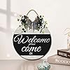 Amazon.com : KPSheng Rustic Wooden Welcome Please Come In Signs for ...
