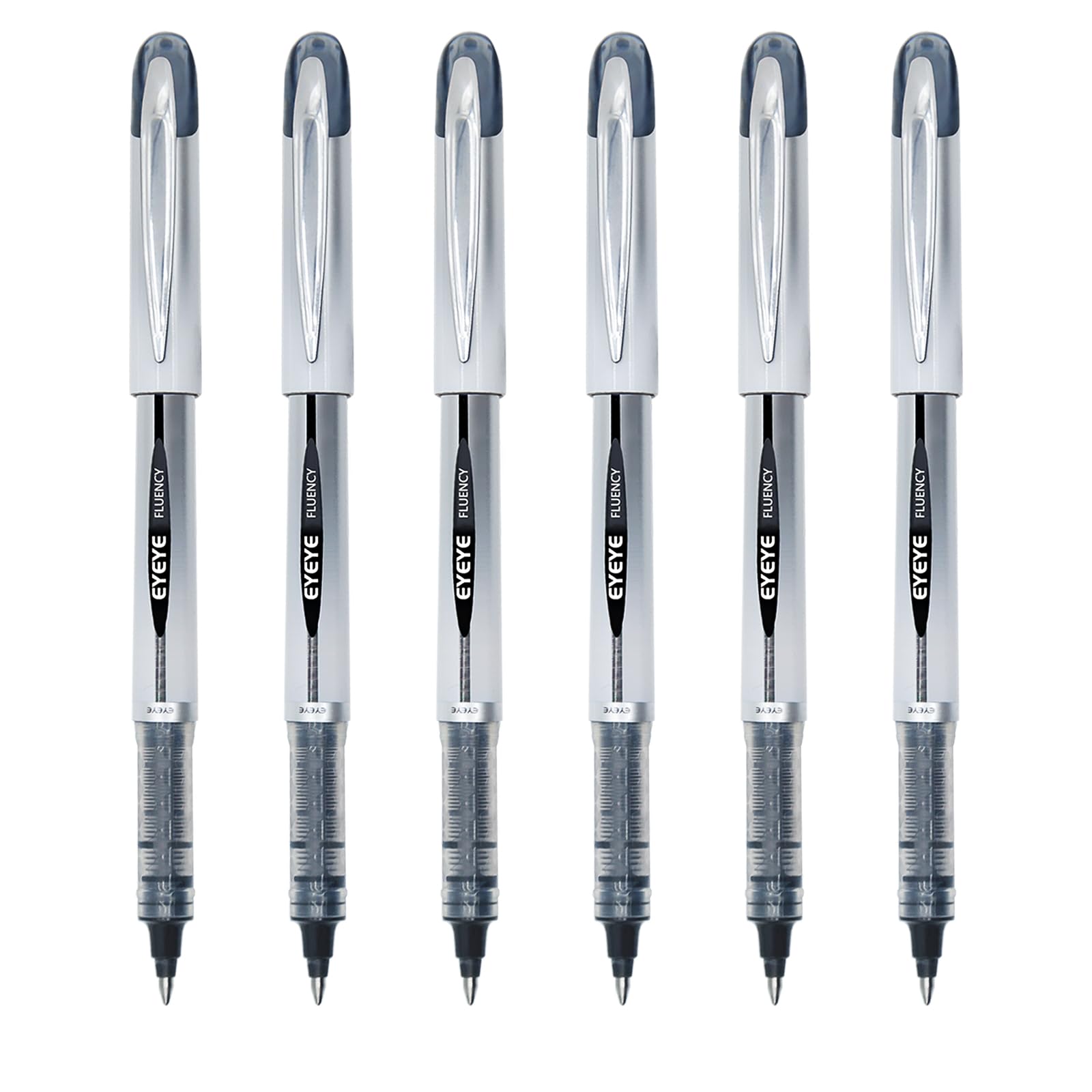Amazon.com: EYEYE Ultra Fluency Black Rollerball Pens, Fine Point Pens ...