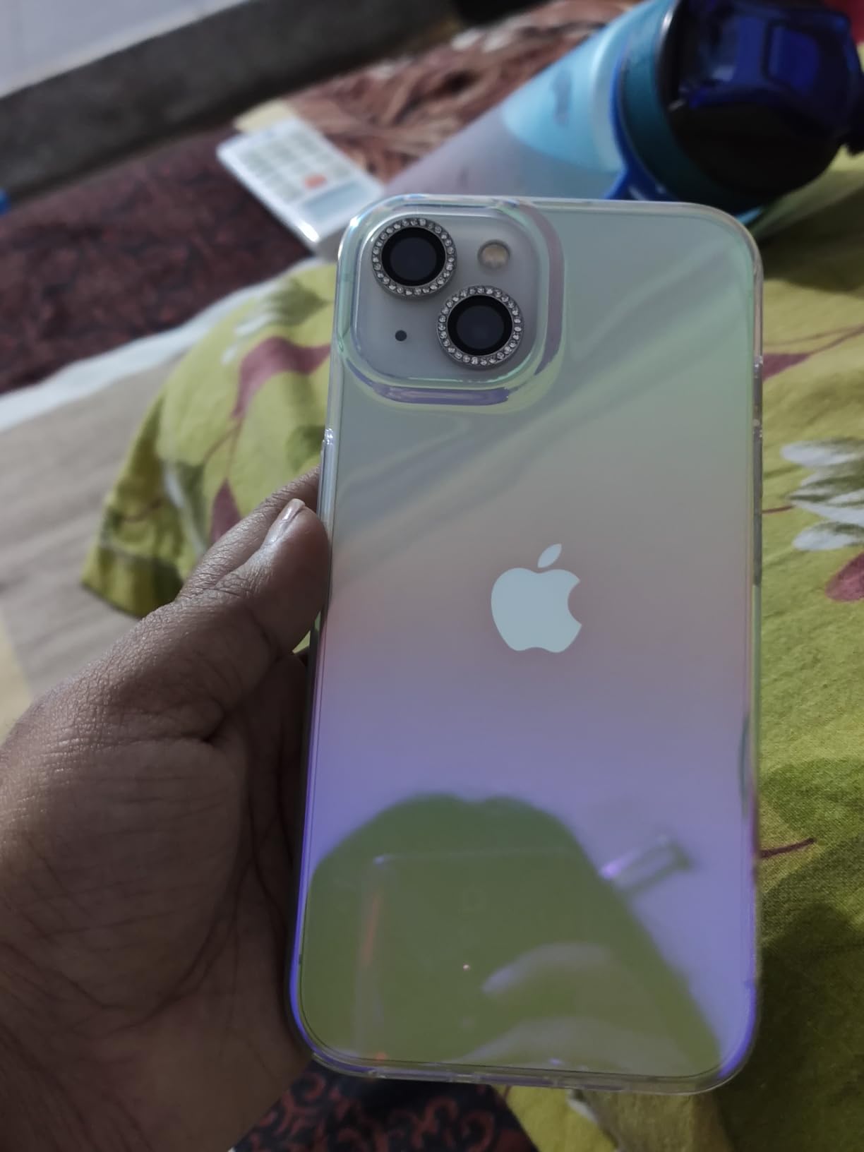 MOOSH for iPhone 14 Rainbow Shine Case Cover with Shockproof Bumpers ...