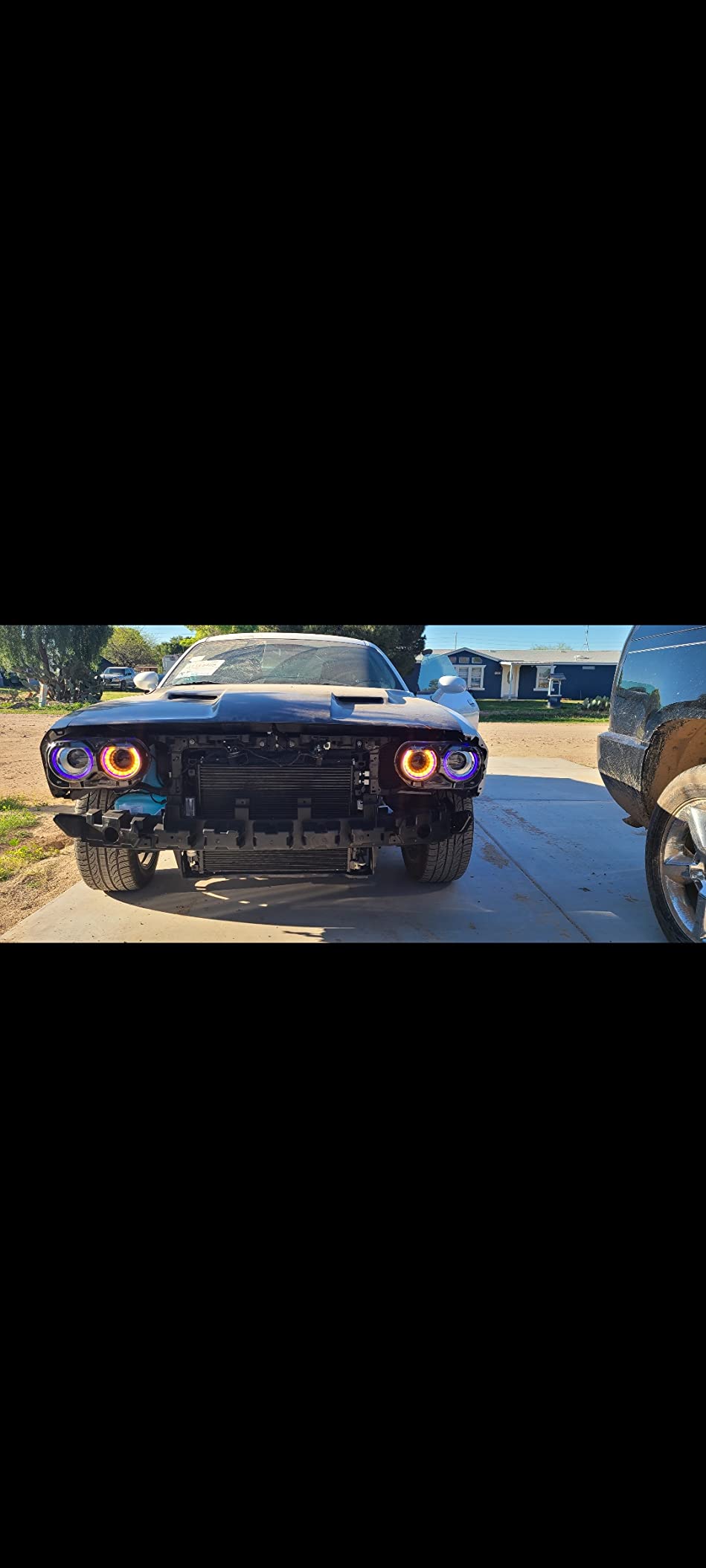 $13/mo - Finance VLAND Multi Color LED Projector RGB Headlights ...