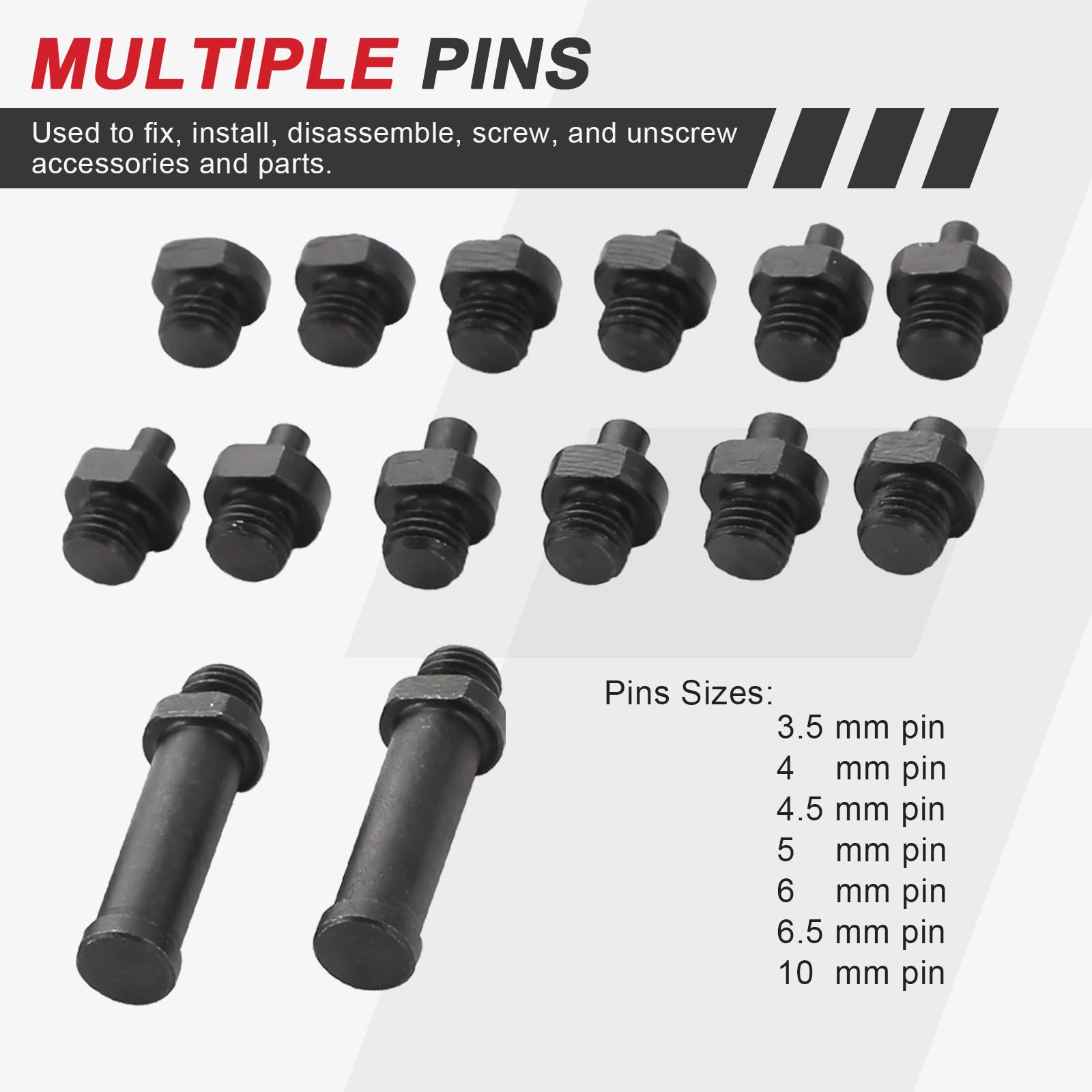Snapklik.com : DASBET Variable Cylinder Spanner Wrench Set 15Pcs ...