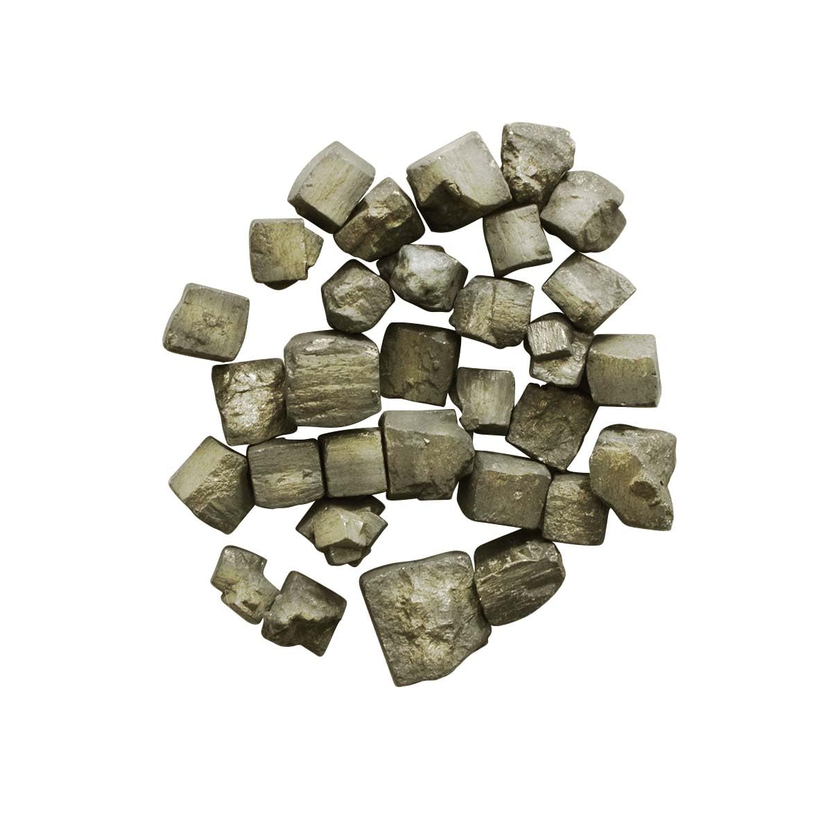 Shubhanjali Crystal Pyrite Tumble Stone Pebble Pyrite Crystals Raw ...