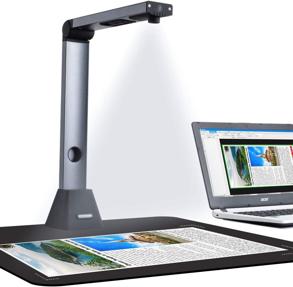 Amazon.com: IPEVO V4K Ultra High Definition 8MP USB Document Camera ...