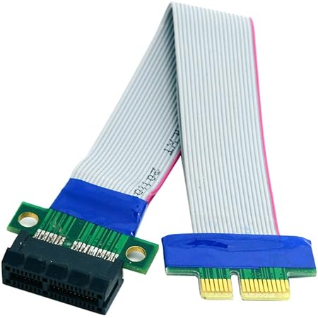 Amazon.com: Pci-e Riser PCI-e PCI Express 36Pin 1X Extender Extension ...