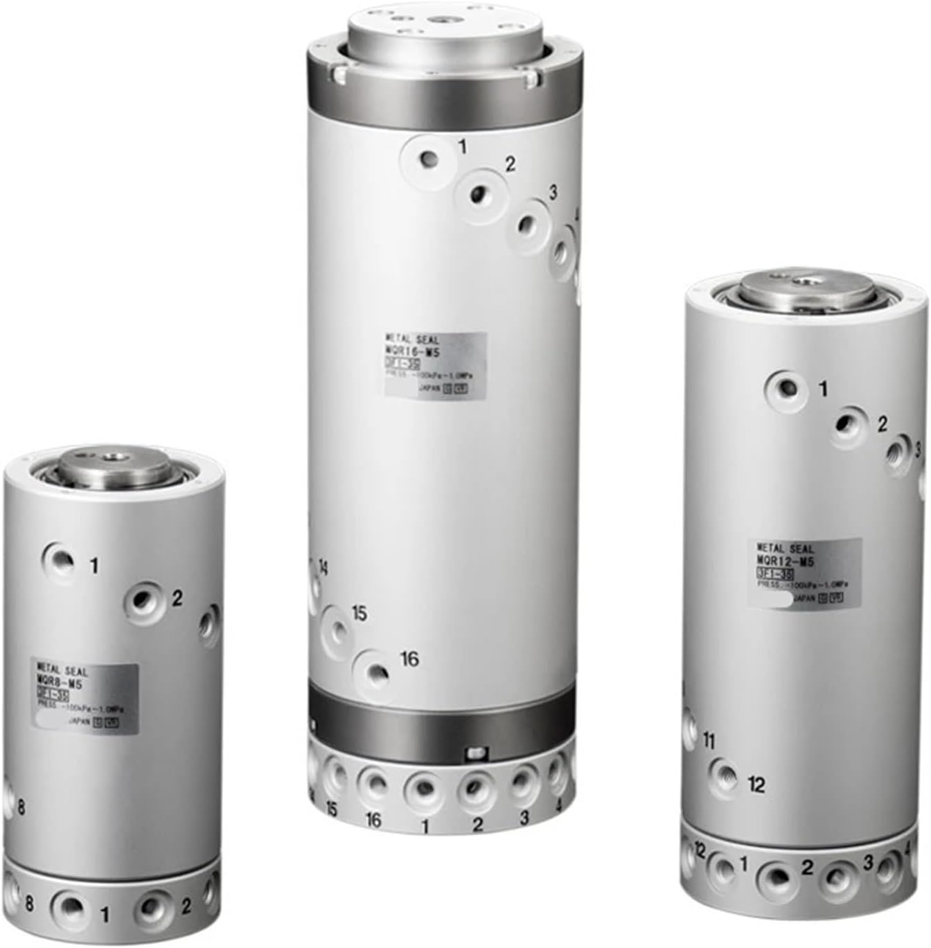 Amazon.com: ZDIEVYPP SMC Type Pneumatic Rotating Conector 360° MQR2 4 8 ...