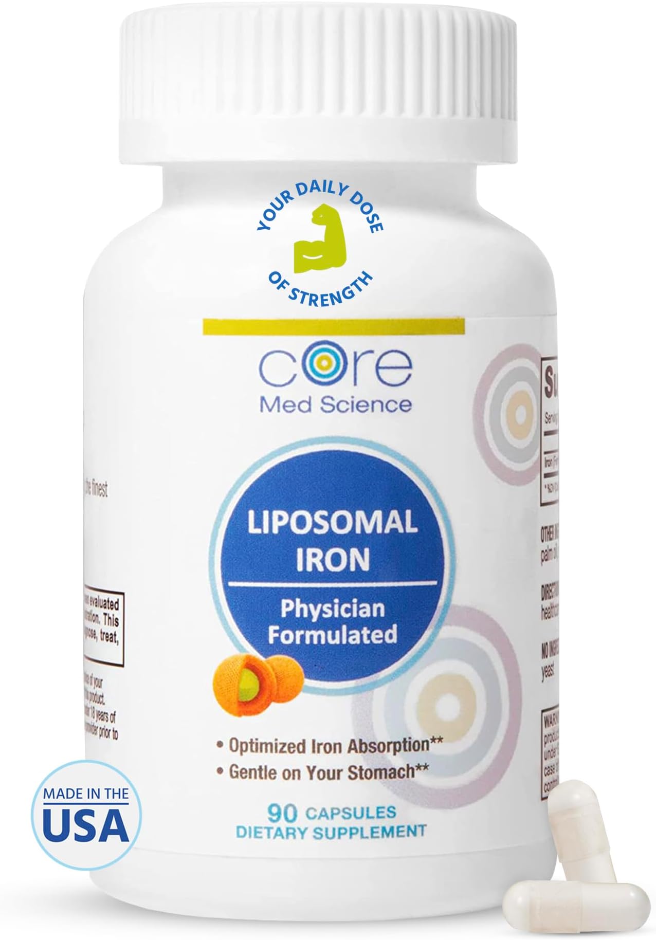 Amazon.com: Core Med Science Liposomal Iron Supplement for Women & Men ...