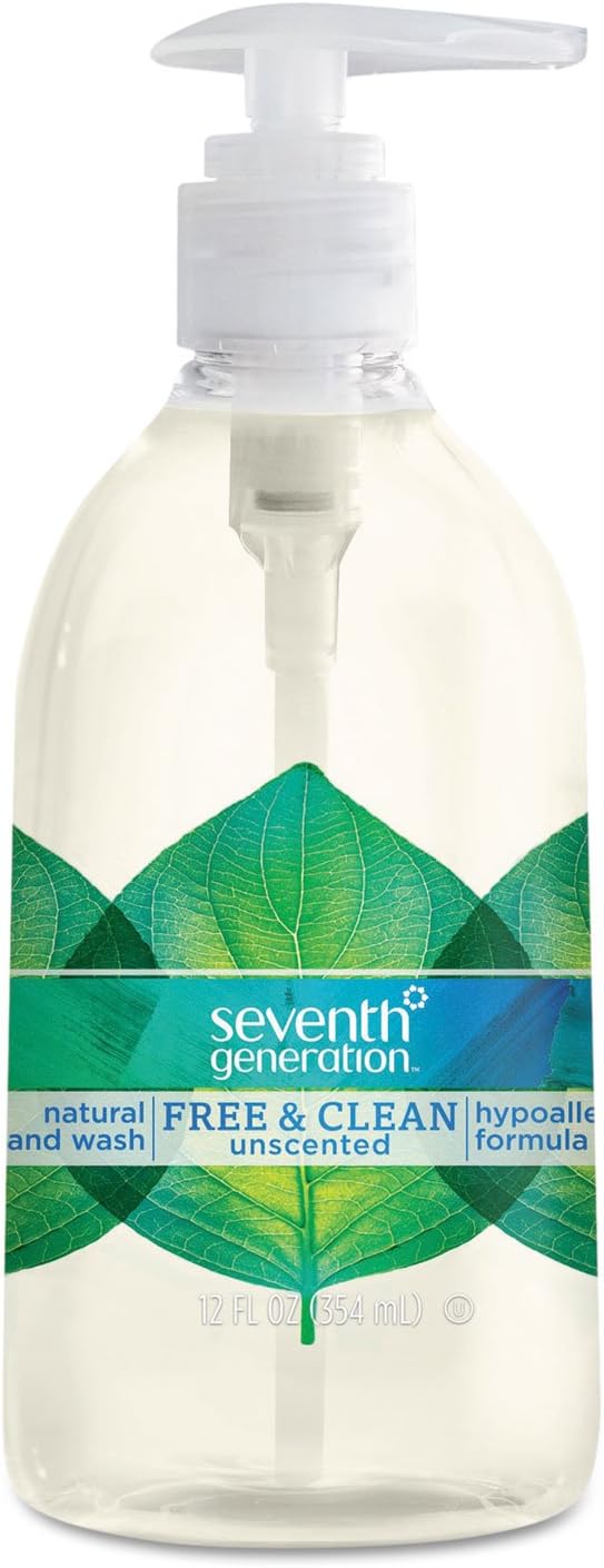 Amazon.com: Seventh Generation Hand Wash, Free and Clear, 12 Ounce