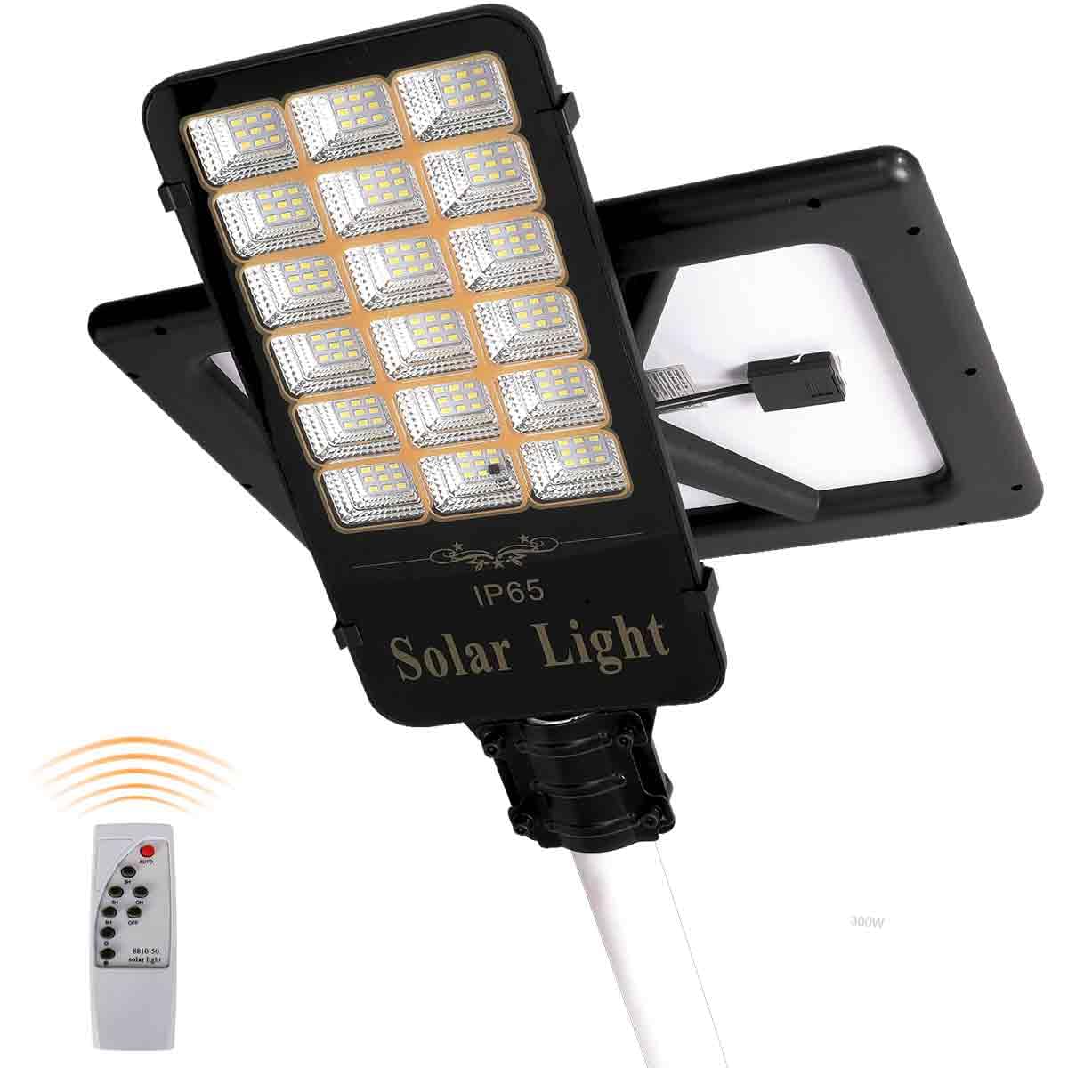 Snapklik.com : Brillirare 300W Solar Street Lights LED, Dusk To Dawn ...