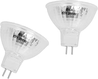 Amazon.com: Wadoy ENX 82V 360W Projector Bulb 2 Pack, MR16 GY5.3 Base ...