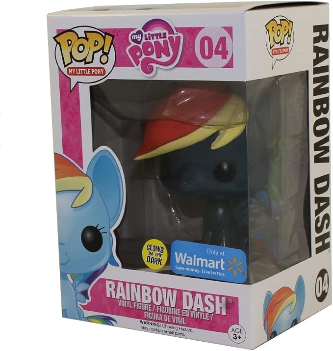 Amazon.com: Funko POP! My Little Pony Rainbow Dash WM Exclusive : Toys ...