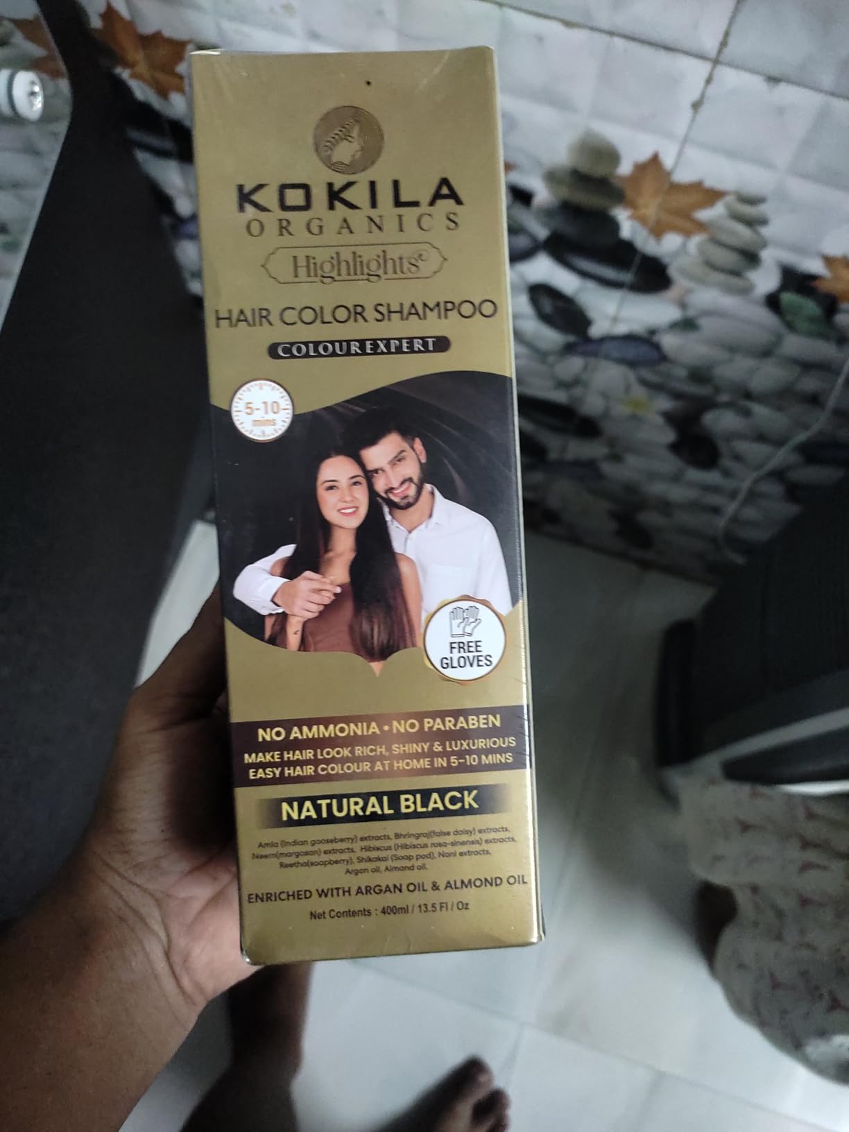Buy Kokila Hair Color Shampoo for Men & Women | No Ammonia - No Paraben ...