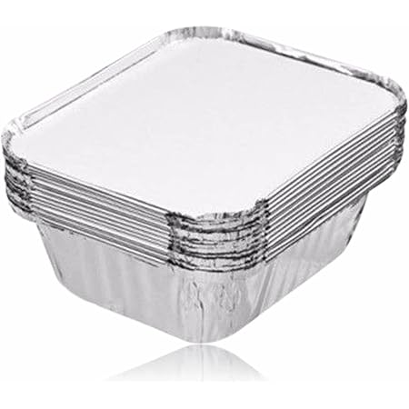 Tala 10A60122 Foil Container with Lids Silver : Amazon.co.uk: Home ...