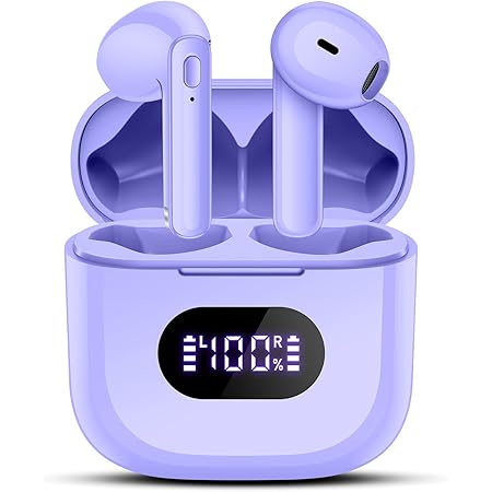 Amazon.com: Wireless Earbuds, V5.3 Bluetooth Ear buds 48H Playtime LED ...