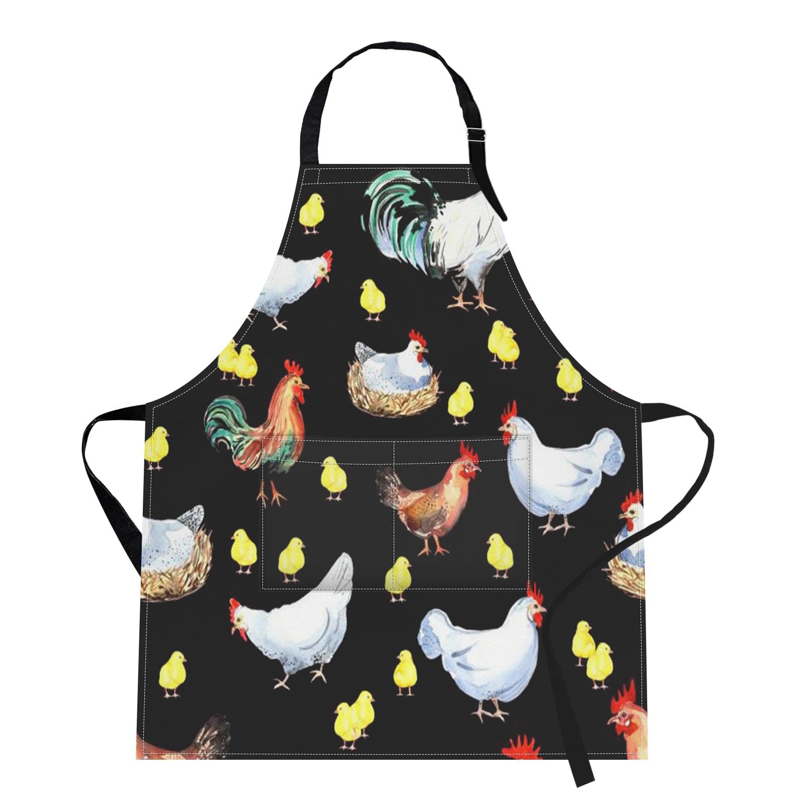 Amazon.com: Bribay Aprons For Women, Home Kitchen Cooking Baking ...