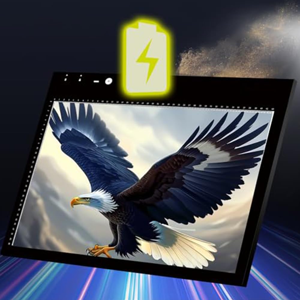 Amazon.com: ColorWeaveArt A2 Rechargeable Light Box 10 Levels of ...