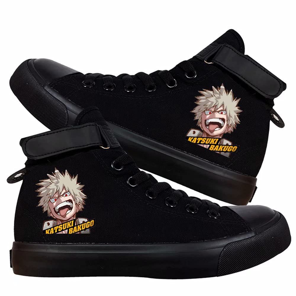 Buy Mha Canvas Shoes Anime Deku Sneakers Izuku Todoroki Cosplay High ...