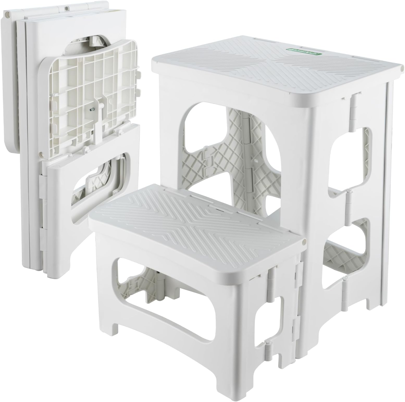 Amazon.com: Rubbermaid FG420903WHT EZ Two Step Durable Folding Plastic ...