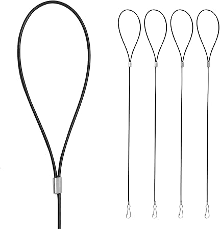 Amazon.com: Biaungdo 4 Pcs Adjustable Gate Latch Cable Pull, Stainless ...