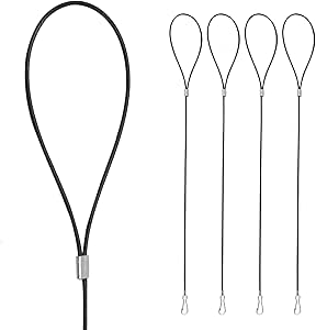 Amazon.com: Biaungdo 4 Pcs Adjustable Gate Latch Cable Pull, Stainless ...