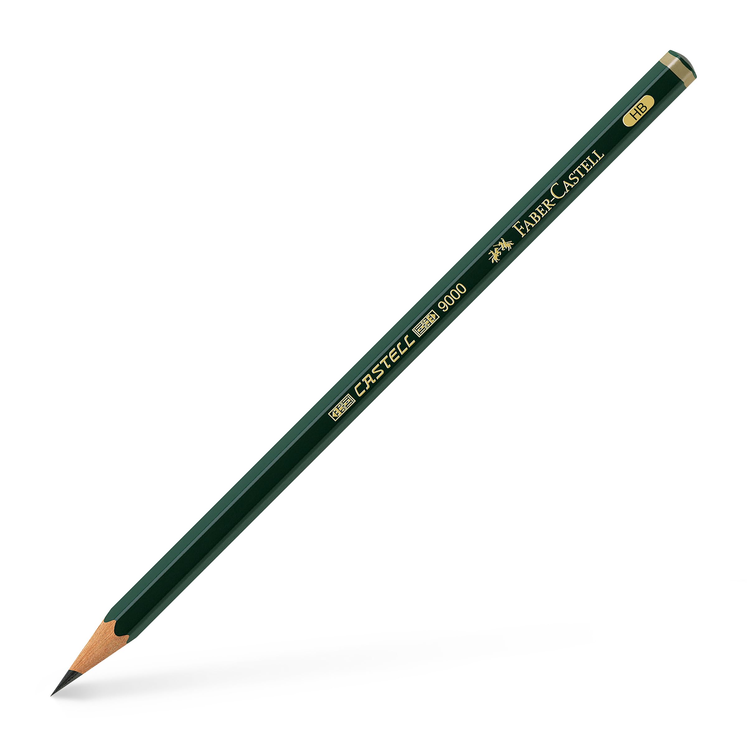 Faber-Castell Castell 205047 Pencil 9000 Hardness HB Pack of 12 – BigaMart