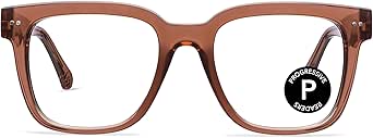 Amazon.com: LOOK OPTIC Laurel Progressive Reader - Stylish Unisex ...
