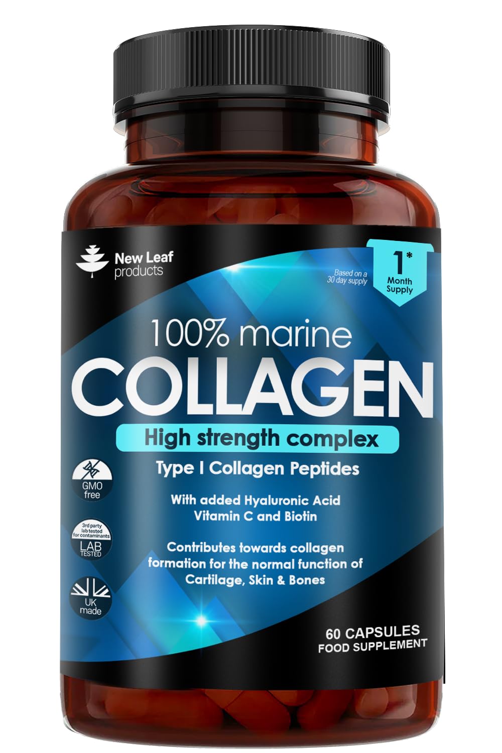 Pure Marine Collagen 100 Marine Collagen Type 1 Hydrolysed Collagen ...