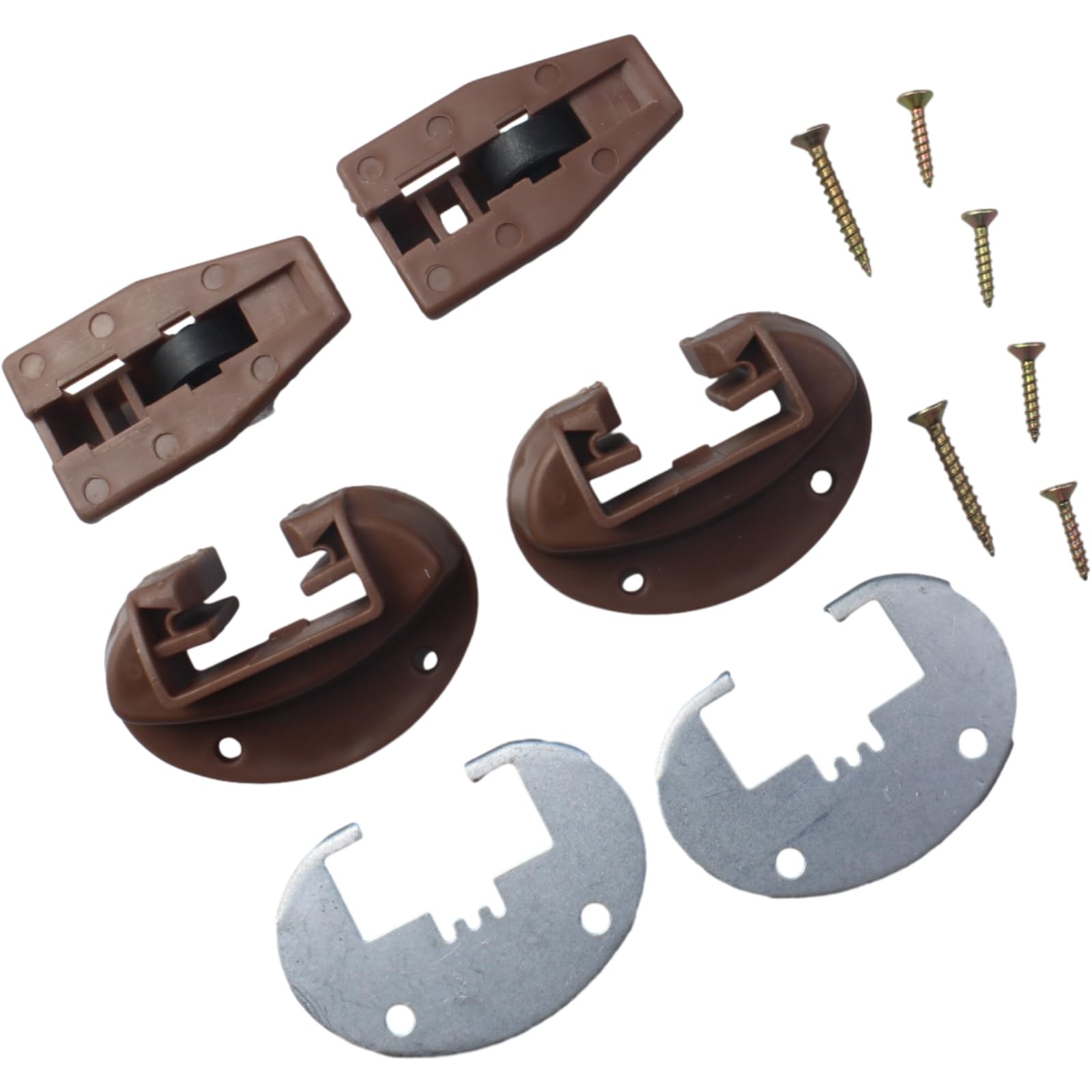 Snapklik.com : FDXGYH 2 Set Drawer Track Guides Plastic Glides-Drawer ...