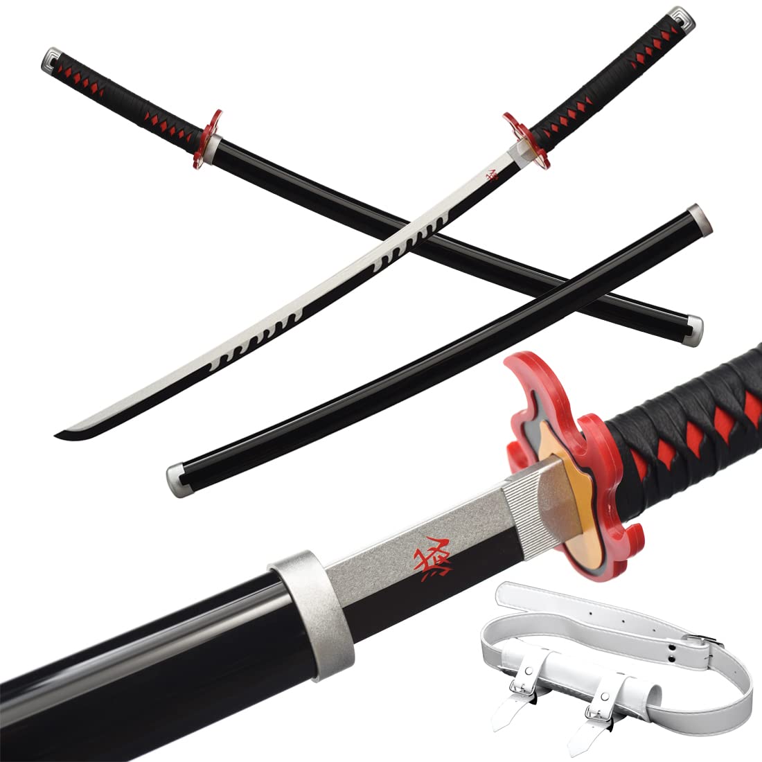 Buy YIBLZ Handmade Anime Samurai , Demon Slayer ,About 41 inches ...