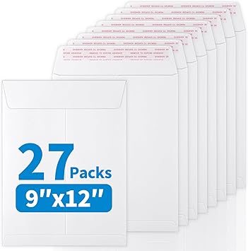 Amazon.com : 27 Pack Catalog Envelopes Self Seal, 9 x 12 Inches Catalog ...