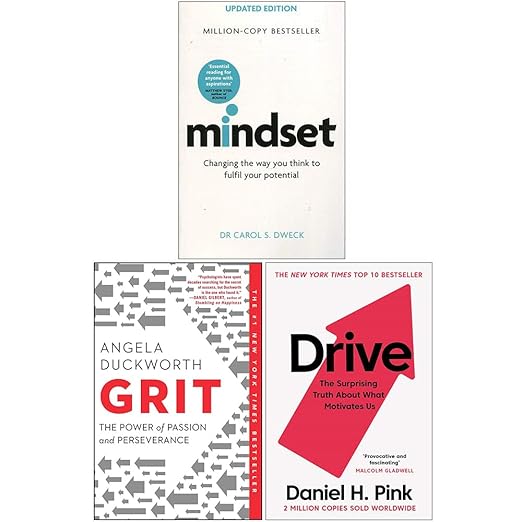Mindset - Updated Edition, Grit: Why passion and resilience are the ...