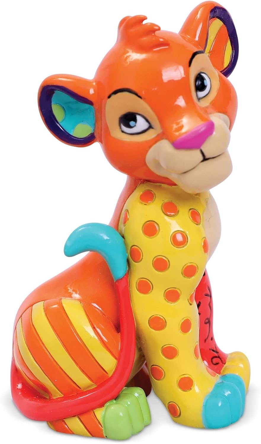 Disney Britto, Figura de Simba de "El Rey León", Enesco : Amazon.es ...