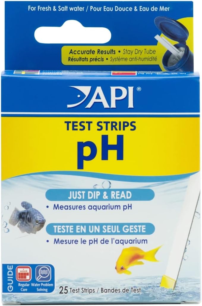 Amazon.com: API TEST STRIPS,For Variety of Water Parameters,Monitor ...