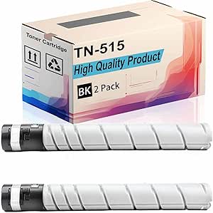 Amazon.com: POOPE TN-515 Toner Cartridge Compatible for Konica Minolta ...