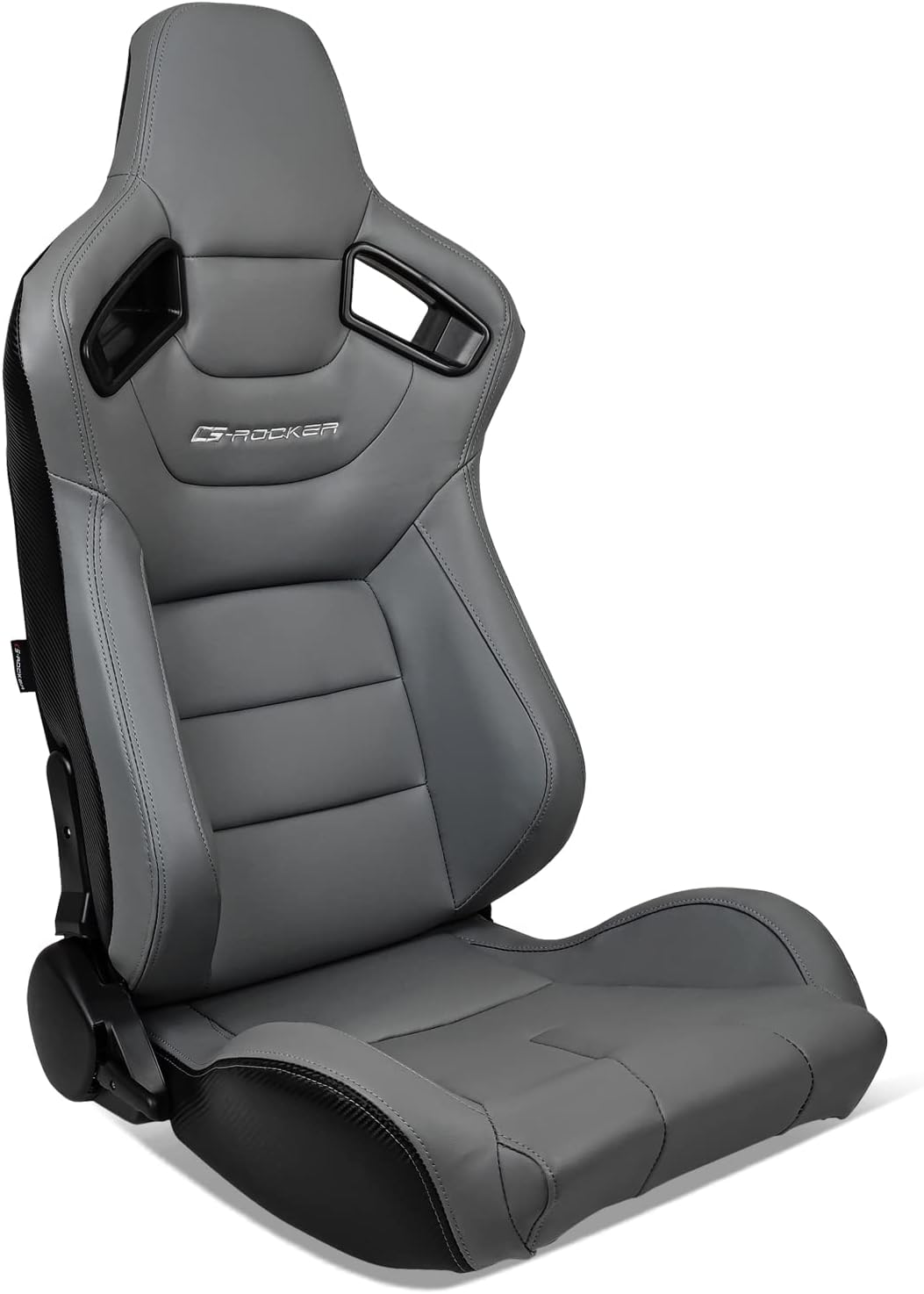 Amazon.com: IKON MOTORSPORTS, Universal Racing Seats with Dual Sliders ...