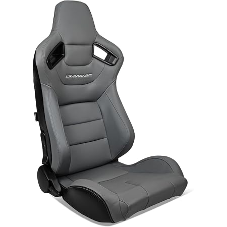 Amazon.com: IKON MOTORSPORTS, Universal Racing Seats Pair with Dual ...