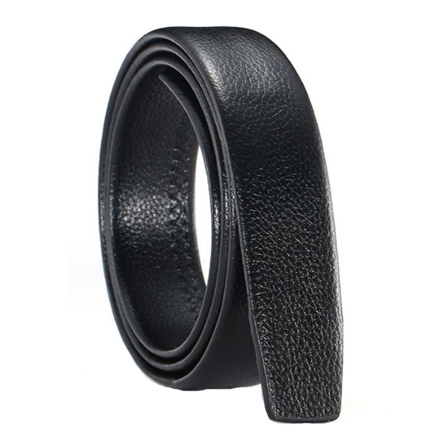 XNHIU Mens Belt Without Buckle Headless Leather Belt Replacement ...