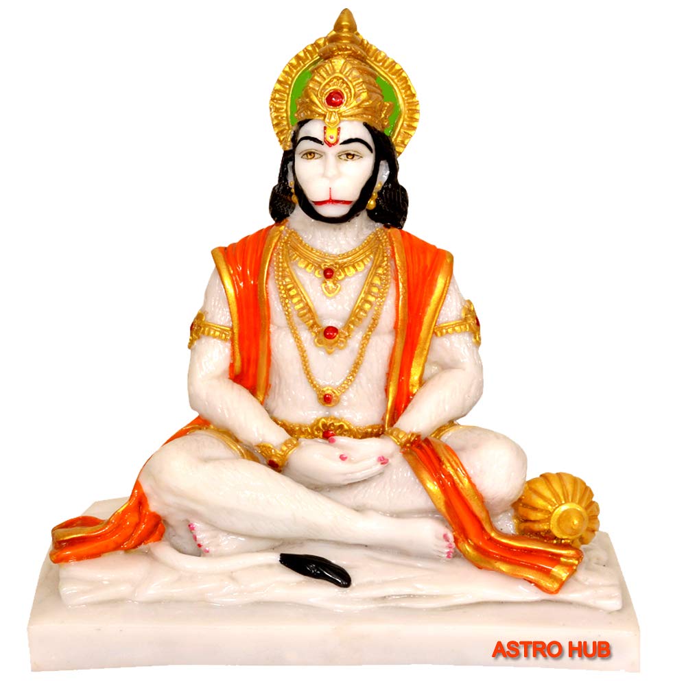 Buy ASTRO HUB - Hanuman ji murti/Hanuman Idol for Home (9 inch 9 inch ...