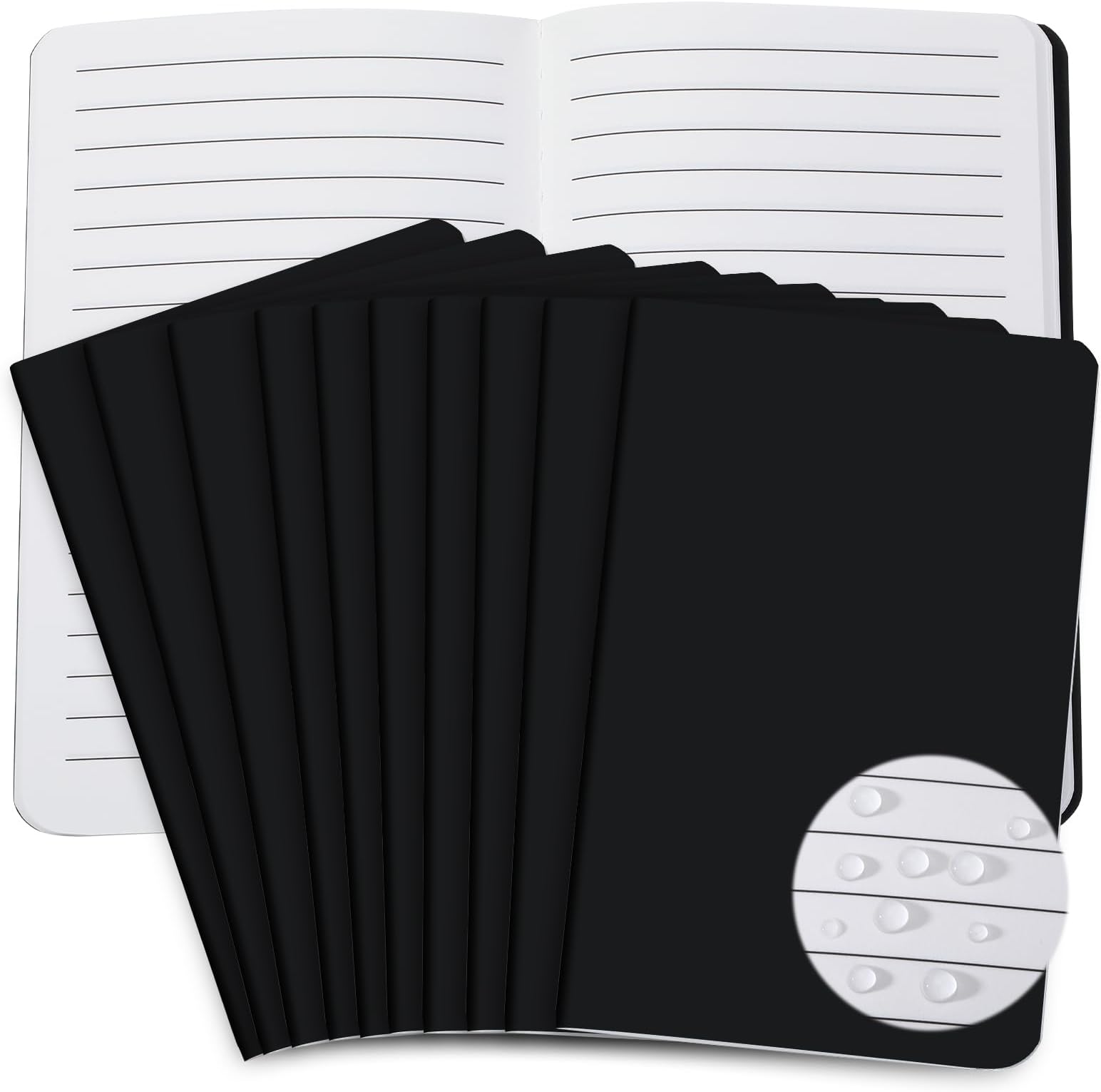 Amazon.com : BIYAMI 4 Pack All Weather Notepad 5.3x3.6 inch Waterproof ...